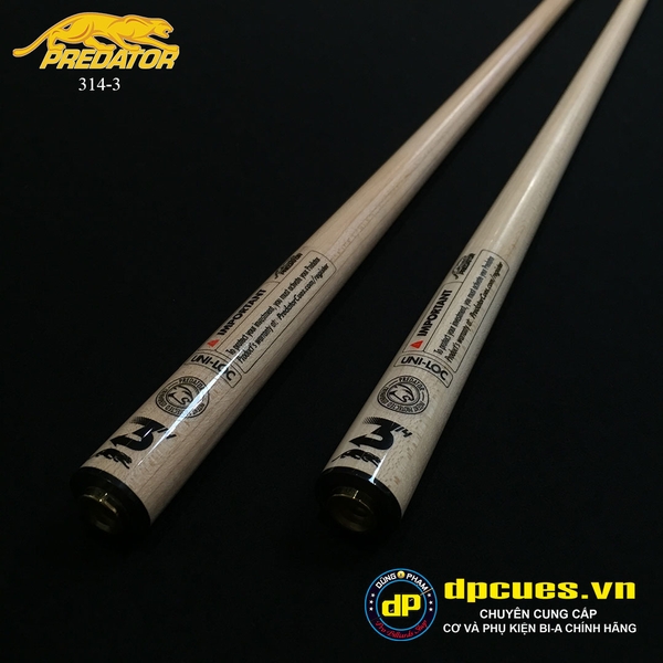 Ngọn Predator 314-3 Uni-loc | DPCUES - Dũng Phạm Billiards Shop
