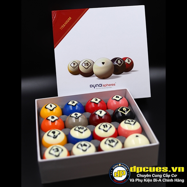 Bi DYNASPHERE Next Gen Phenolic Resin Billiard Pool Ball TITANIUM ...