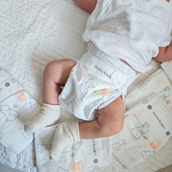 Bỉm dán Newborn Momo Rabbit có tốt không? Review bỉm dán Newborn