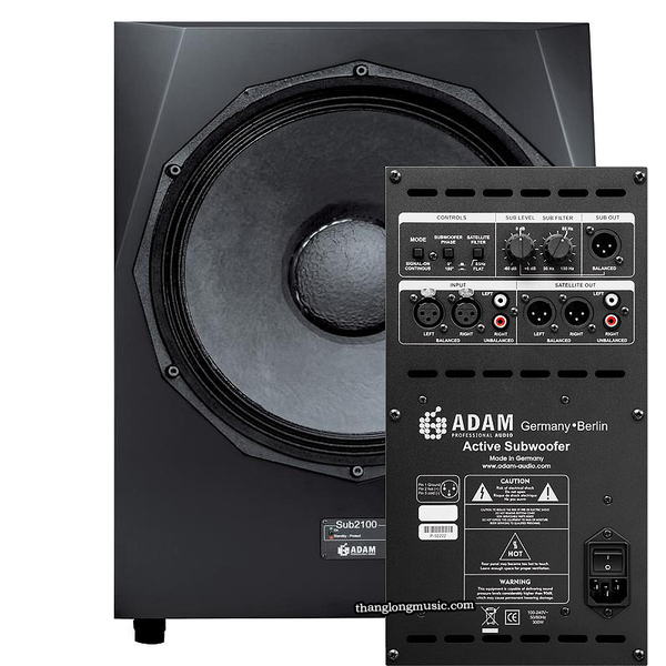 ADAM Audio Sub2100 | Thiết bị thu âm | Loa Subass cho phòng thu Công Ty ...