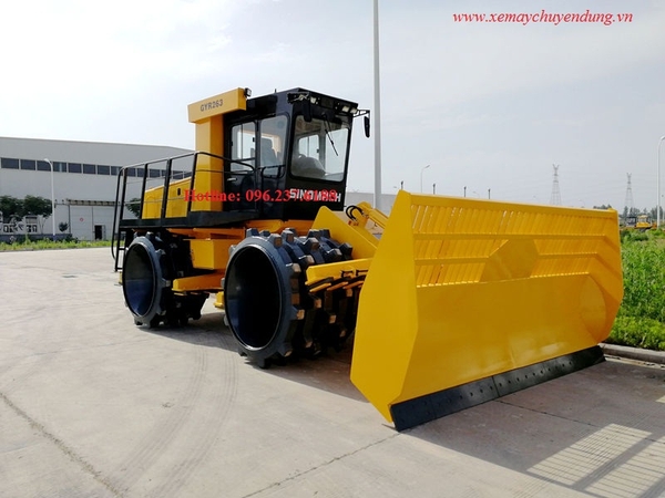 Xe đầm nén rác thải Sinomach | Starex Việt Nam