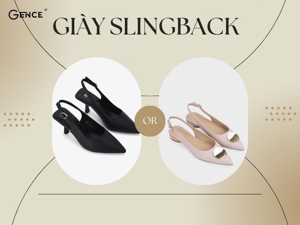 Giày Slingback là gì? Hướng dẫn phối đồ cùng giày Slingback duyên dáng