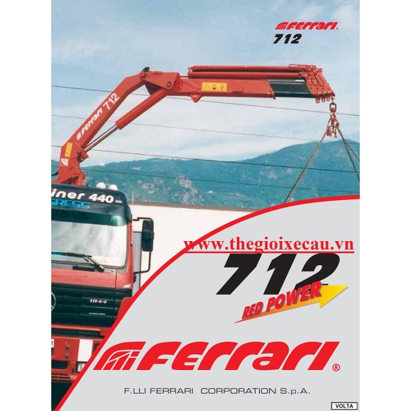 CẨU GẬP ROBOT FERRARI F712