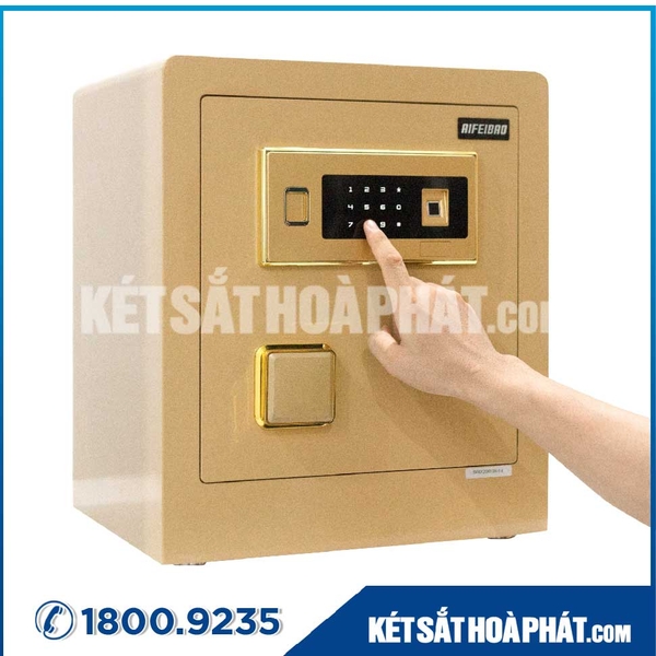 Két Sắt Mini Thông Minh Vân Tay Điện Tử 45-BL Chính Hãng