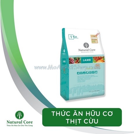 Natural Core Lamb Cừu 10kg MoAnPetShop.com