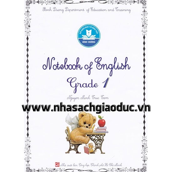 Notebook Of English Grade 1 | Nhà sách Giáo dục Onlygol