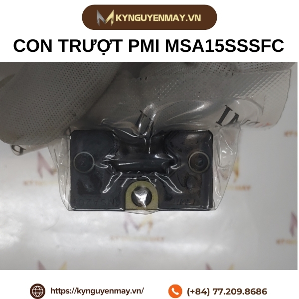 Con Trượt PMI MSA15SSSFC (PMI MSA15S) | Vòng Bi Ổ Trượt 56.5x34x28 mm
