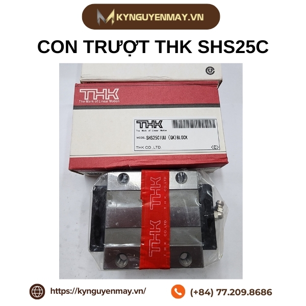Con Trượt THK SHS-C | SHS15, SHS20, SHS30, SHS45, SHS55, SHS65