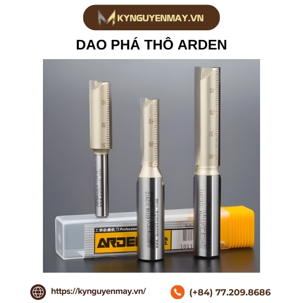 Dao Phá Thô ARDEN | Cắt Gỗ Nhanh, Mịn, Chính Xác