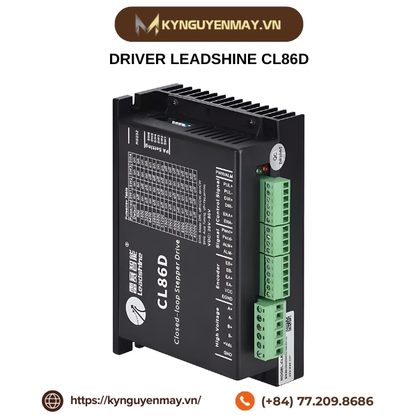 Driver LEADSHINE CL86D | Điều Khiển Chính Xác - Phản Hồi Nhanh