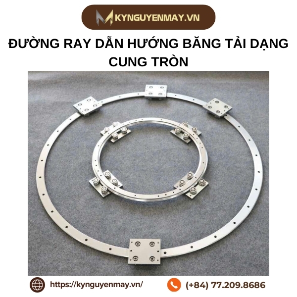 Đường Ray Dẫn Hướng Băng Tải Dạng Cung Tròn