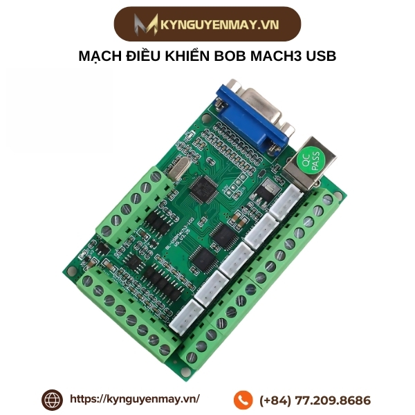 Mạch Điều Khiển BOB Mach3 USB | Dễ Dàng Kết Nối - Hiệu Quả Cao