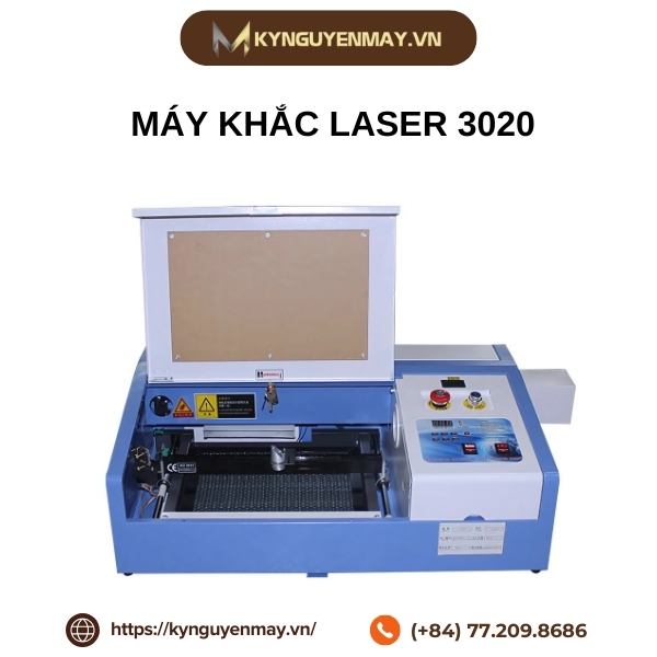 Máy Laser 3020 | Máy Khắc Laser CO2 3020 40W, 3020 50W