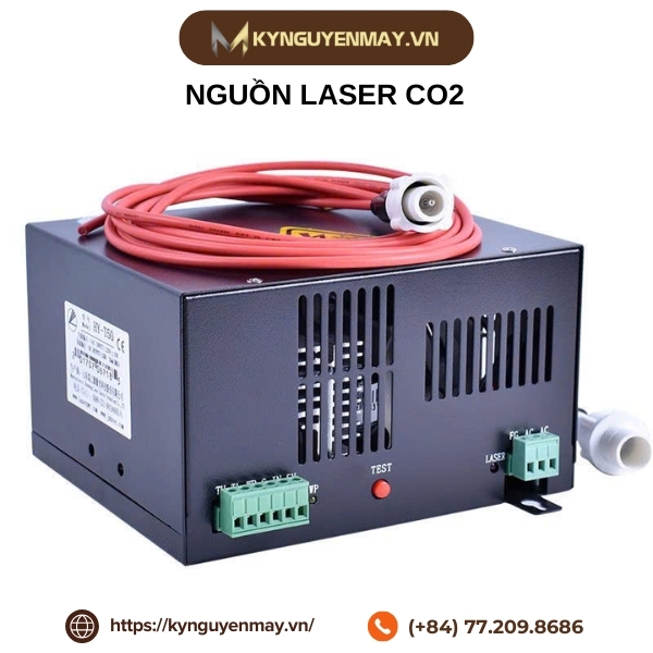 Nguồn Laser CO2 | Hiệu Suất Ổn Định, Tuổi Thọ Cao