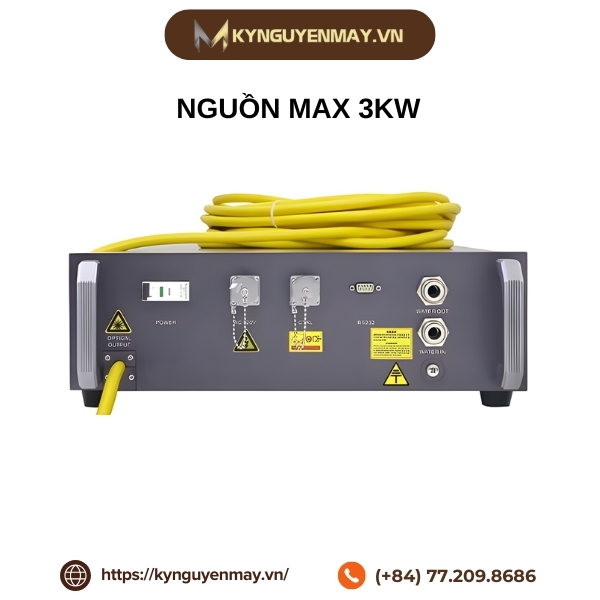 Nguồn MAX 3KW | Nguồn Cắt Fiber Laser MFSC 3000X Chính Hãng