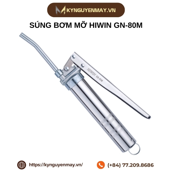 Súng Bơm Mỡ HIWIN GN-80M | Grease Gun HIWIN GN80-M