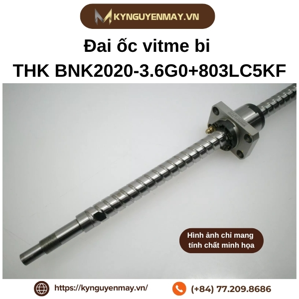 Đai Ốc Vitme Bi THK BNK2020-3.6G0+803LC5KF | Thiết Kế Thông Minh