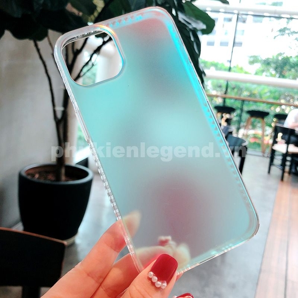 Ốp lưng phản quang iPhone 13 Pro hiệu Memumi Rainbow đổi màu theo góc ...