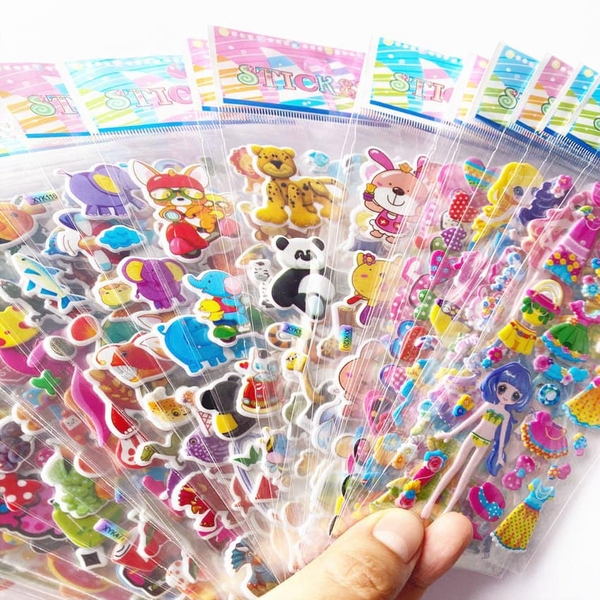 STICKER NỔI 3D (7*20CM) - Sandy Store