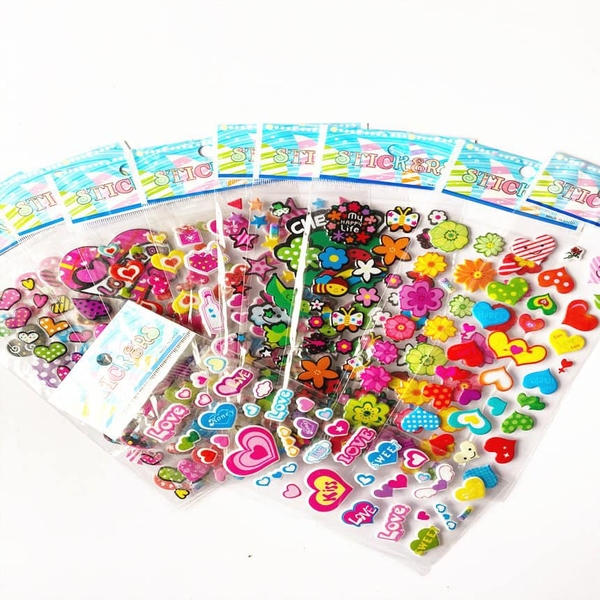 STICKER NỔI 3D (7*20CM) - Sandy Store