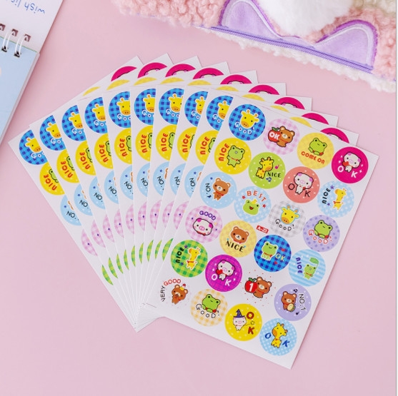 STICKER LỜI KHEN CUTE - Sandy Store