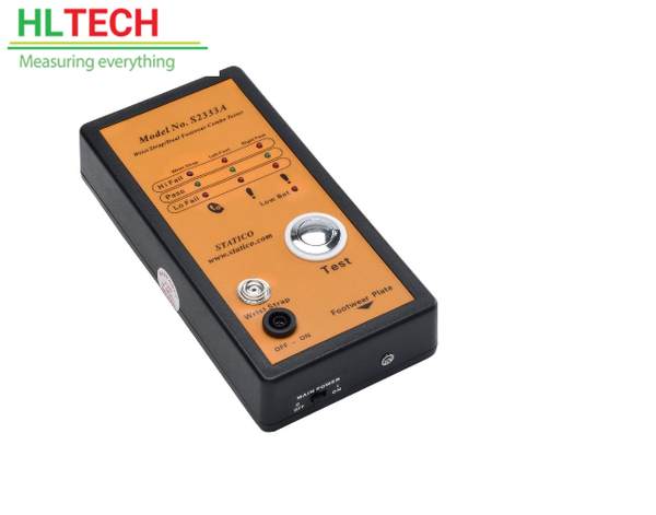 Máy kiểm tra vòng đeo tay/chân chống tĩnh điện Statico S2333A ...