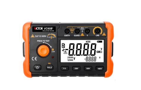 Máy đo điện trở cách điện VICTOR VC60B+ (500V/ 0.6MΩ~1999MΩ) Công ty cổ ...