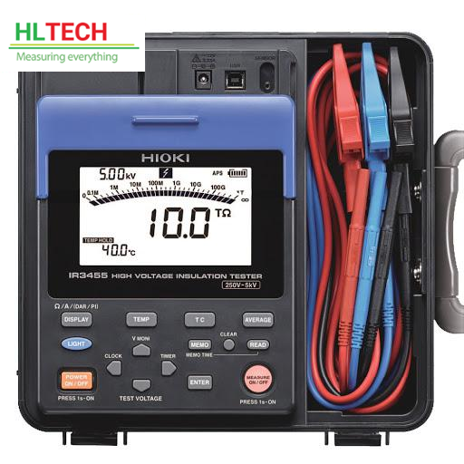 Máy đo điện trở cách điện HIOKI IR3455 (5KV, 10 TΩ ) Công ty cổ phần HL TECH