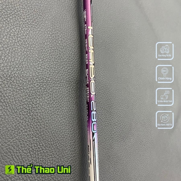 Vợt Cầu Lông VS Turbo 280 Khung Carbon Thể Thao Uni