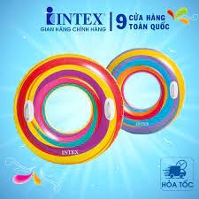Phao Bơi Intex Hình Tròn Intex Tay Cầm 59256 9T1 Thể Thao Uni