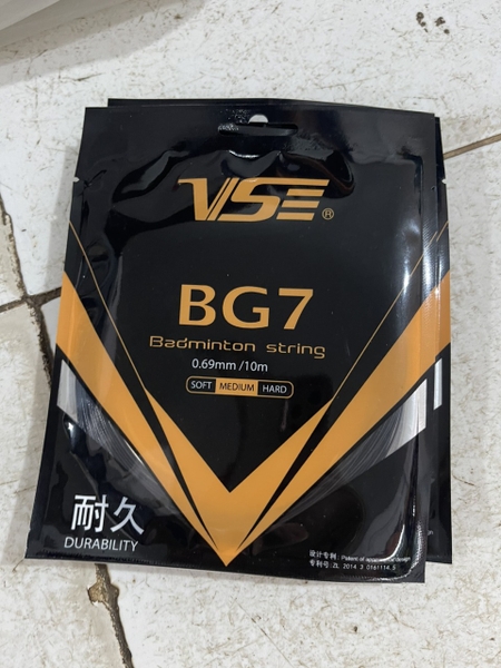 Cước Dây Đan Vợt VS BG7 Medium (Dây) Thể Thao Uni