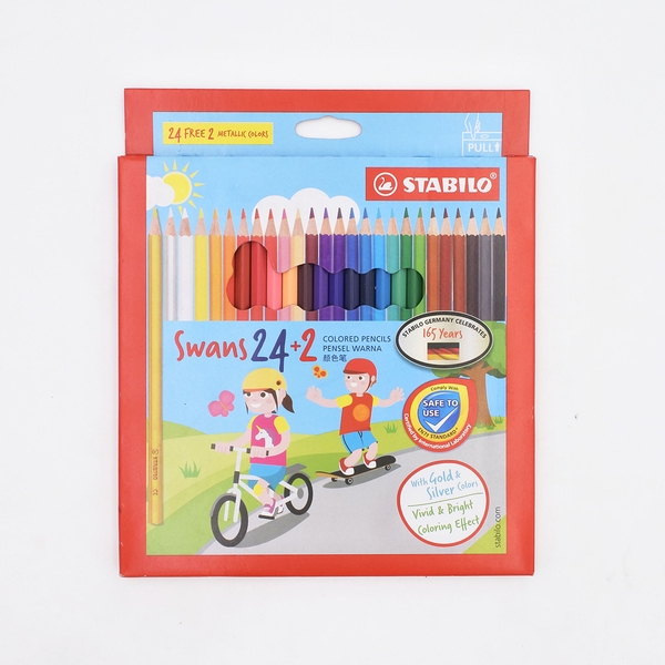 Set 12 hộp bút chì màu STABILO Swans CÔNG TY TNHH PHÁT TRIỂN THỊ TRƯỜNG ...