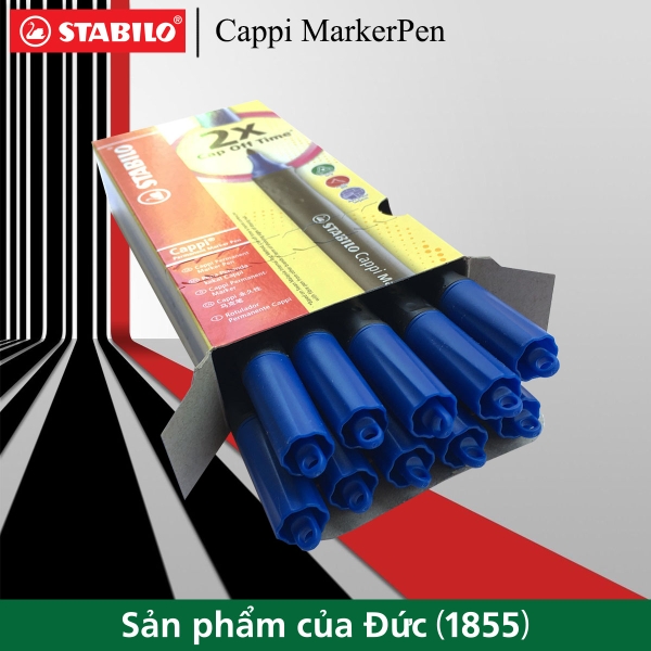 Hộp 10 Bút lông dầu STABILO Cappi MarkerPen 169 CÔNG TY TNHH PHÁT TRIỂN ...