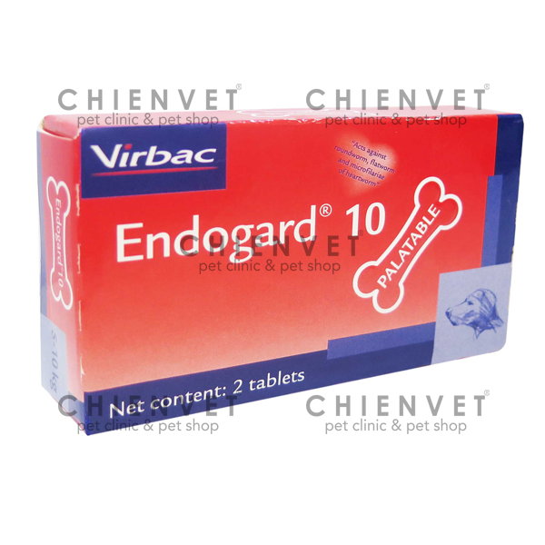 Endogard 10 - Thuốc tẩy giun cho chó | nanavet.com