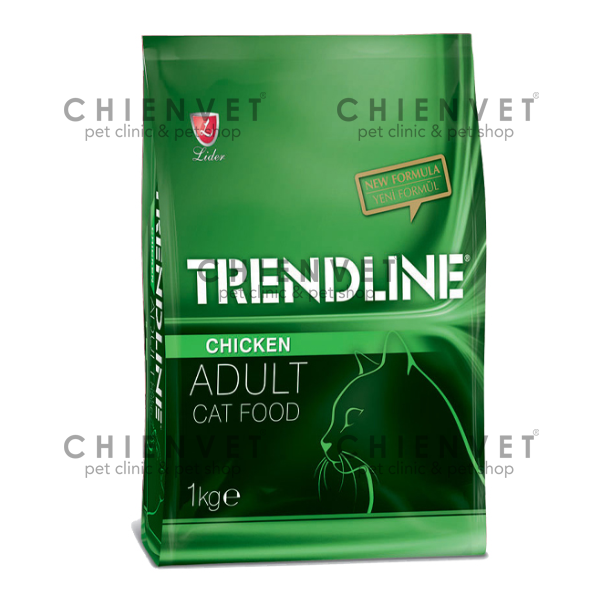 Trendline Adult food chicken 1kg - Thức ăn khô cho mèo vị gà | nanavet.com