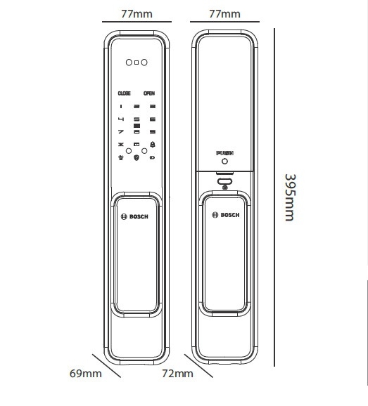 Khóa Cửa Vân Tay BOSCH EL 600 GOLD APP | Mua Hàng Chính Hãng Tại AILOCK ...