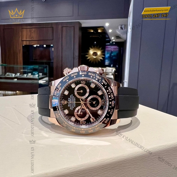 Đồng hồ Rolex Cosmograph Daytona 126515LN-0004 cọc số kim cương | Kỳ ...