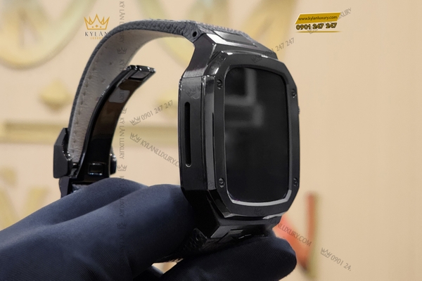 Đồng hồ Vertu MetaWatch Stainless Steel Black Calf | Kỳ Lân Luxury