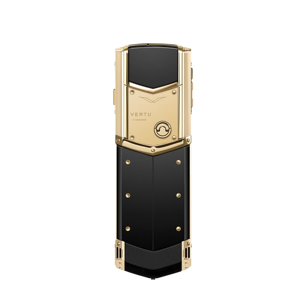 Vertu Signature V - Pure Black Full Gold | Kỳ Lân Luxury