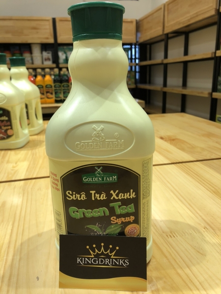 (GDF) - Siro Trà xanh (Matcha green tea syrup) 2000ml KingDrinks Việt Nam