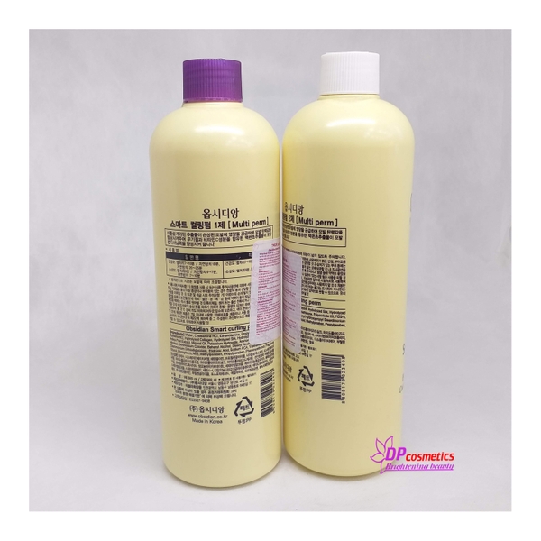 Thuốc uốn tóc đa năng OBSIDIAN 3D 500 ml x2( Uốn setting- Uốn lạnh ...