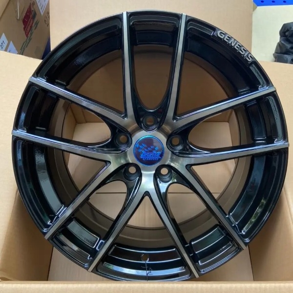 Bộ 04 Lazang SSW 15" [S271 FP-BK-GCBK] | G7Auto.vn