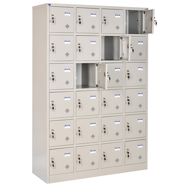 Tủ Locker 24 Ngăn TU986-4K | Tủ Sắt Locker The One | Nội Thất The One