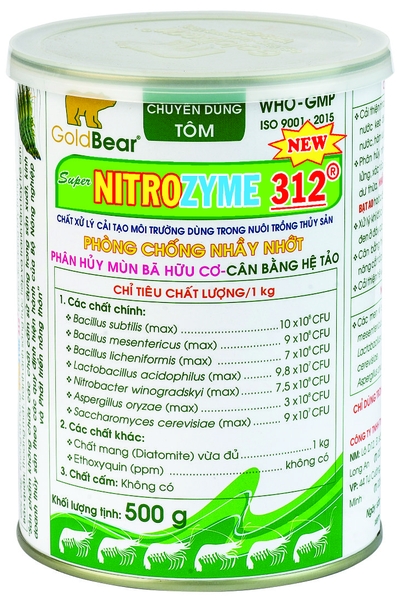SUPER NITROZYME 312 (500 G/LON) | Gấu Vàng