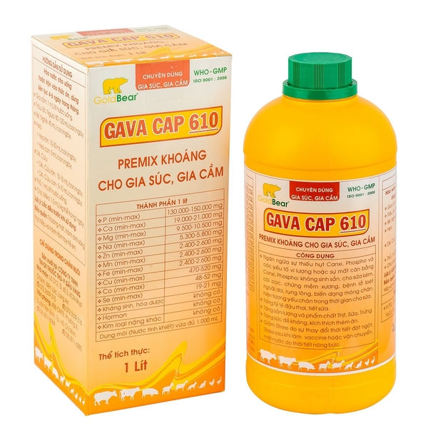 GAVA CAP 610 (1 LÍT/CAN) | Gấu Vàng