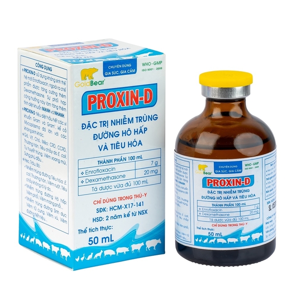 Rx-PROXIN-D (50 ML/LỌ)-Thuốc kê đơn | Gấu Vàng