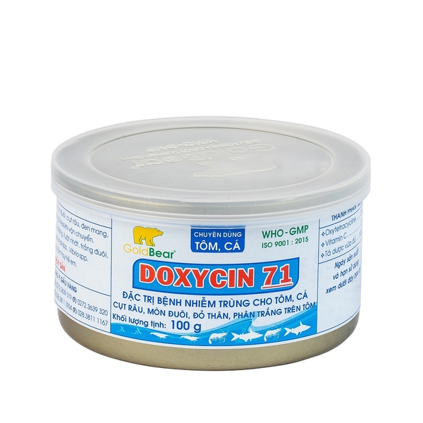 Rx-DOXYCIN 71 (100 G/LON) Thuốc kê đơn | Gấu Vàng