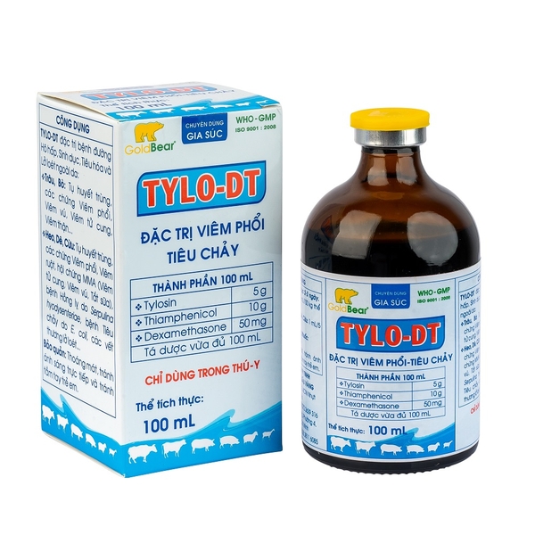 Rx-TYLO-DT (100 ML/LỌ)-Thuốc kê đơn | Gấu Vàng