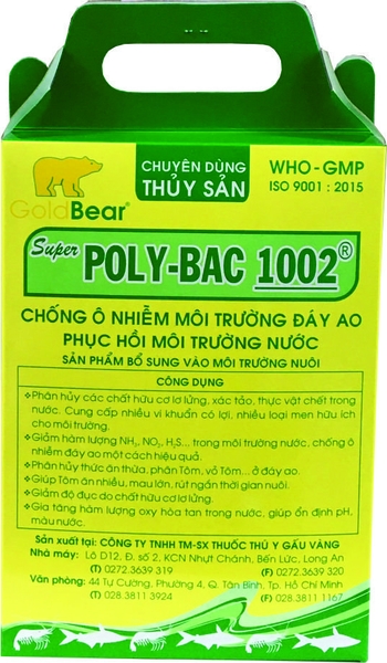 SUPER POLY-BAC 1002 (1 KG/HỘP) | Gấu Vàng