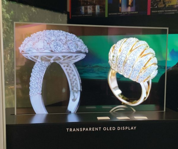 Transparent OLED Screen